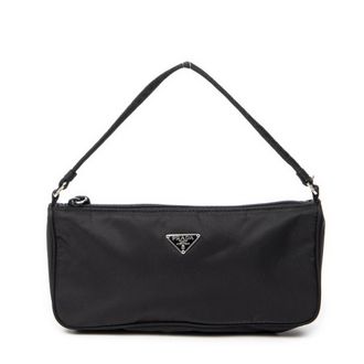 Prada Crossbody Bags - Rectangular Zip Pochette - Gr. unisize - in Schwarz - f&uuml;r Damen