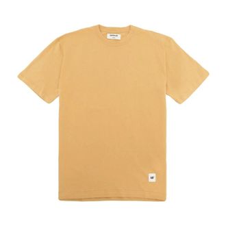 CAT Basic T-Shirt - - Tops - Herren - Beige - L