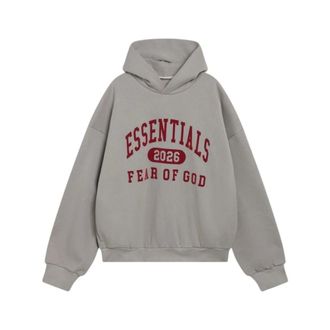 Fear of God Homme, Sweatshirts et sweats &agrave; capuche, Gris, Taille: M SweaT-shirts &agrave; capuche