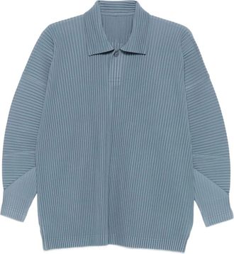 Issey Miyake Homme, Tops, Bleu, Taille: L Polo Classique pour Homme