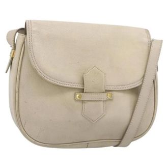 Saint Laurent Sac bandouli&egrave;re vintage Pre-owned - Femme - Pre-owned - Beige - Taille: ONE Size