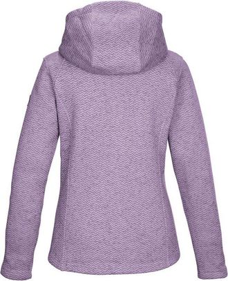 Killtec Fleecejacke KOW 5 WMN KNTFLC JCKT Strickfleecejacke mit verstellbarer Kapuze und Kinnschutz