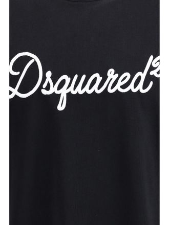 Dsquared2 Embroidered Logo T-Shirt - Black