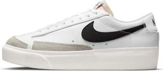 Nike Nike Sneaker W Blazer Low Platform, White/Black-Sail-Team Orange, DJ0292-101, 41 EU (W 9.5 US)