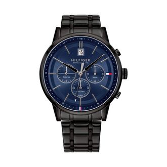 Tommy Hilfiger Homme, Accessoires, Noir, Taille: ONE Size Montre Kyle