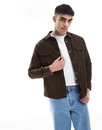 Brave Soul Jacke in Mokka-Braun