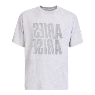 Aries Homme, Tops, Gris, Taille: S Ne sois pas... T-shirt retourn&eacute;