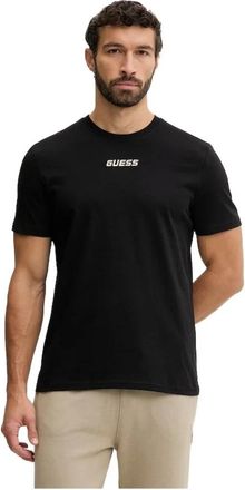 Guess T-Shirt MC Coton - - Tops - Herren - Schwarzk - M