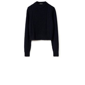 Fabiana Filippi Rundhals-Strickware - - Knitwear - Damen - Blau - M