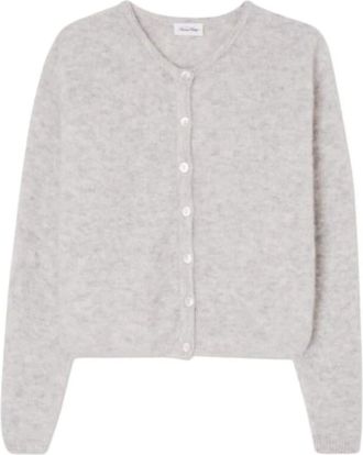 American Vintage Femme, Pulls, Gris, Taille: 40 FR Tricots