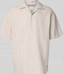 Jack & Jones Regular Fit Freizeithemd aus Baumwoll-Mix mit Leinen-Anteil Modell MONTANA