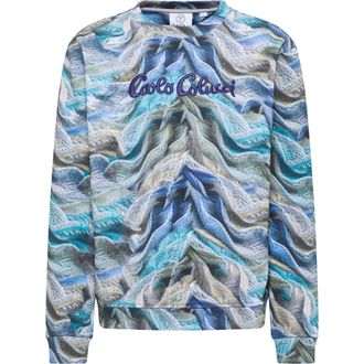 Carlo Colucci Herren, Sweatshirts & Hoodies, Blau, XLGr&ouml;&szlig;e