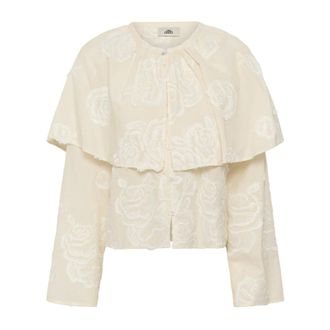 Karen by Simonsen Damen, Blusen & Hemden, Beige, XSGr&ouml;&szlig;e