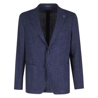 Tagliatore Blazer Montecarlo 1 - - Jackets - Herren - Blau - M