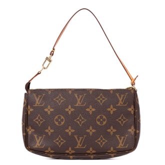 Louis Vuitton Crossbody Bags - Pochette Accessories Mini - Gr. unisize - in Braun - f&uuml;r Damen