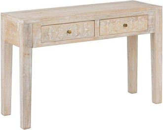 Atmosphera Atmosphera - Console 2 Tiroirs Shirel 120cm Naturel