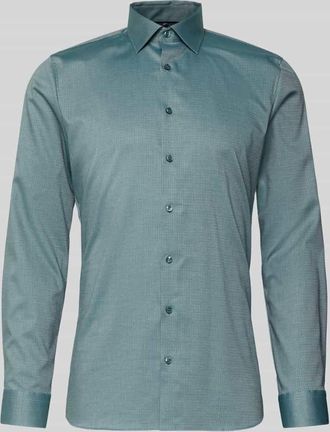 Olymp No. 6 Super Slim Fit Business-Hemd mit Kentkragen