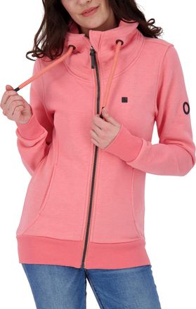 Alife And Kickin and Kickin Damen VivianAK Sweatjacket Sweatjacke, Peach, S