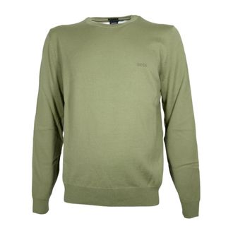 HUGO BOSS Botto-L - - Knitwear - Herren - Gr&uuml;n - 2XL