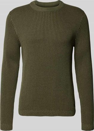 Jack & Jones Slim Fit Strickpullover aus Baumwoll-Mix Modell DOVER