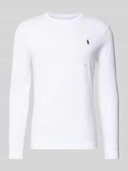 Polo Ralph Lauren Custom Slim Fit Longsleeve mit Label-Stitching