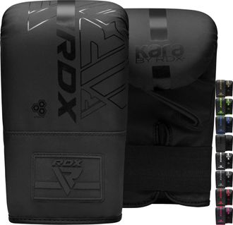 RDX Sports Boxhandschuhe für Kickboxen und Muay Thai Training, Maya Hide Leder Kara Boxsack Handschuhe für Kampfsport, Sparring, Boxen, MMA, Punchinghandschuhe f