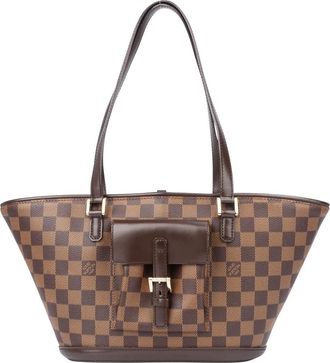 Louis Vuitton Crossbody Bags - Louis Vuitton Damier Ebene Monogram Manosque PM Ha - Gr. unisize - in Bunt - für Damen