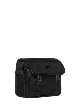 Prada Mens Satchel Bag Re-Nylon Black Shoulder