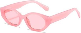 Generic Lunettes De Soleil Sport Homme Petite Monture, Vacances Extérieur Femme(Pink)
