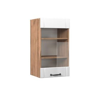 Vicco Armoire en Verre Fame-Line, Blanc Campagne, 40cm