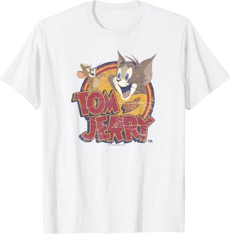 Tom & Jerry Water Damaged colors T-Shirt