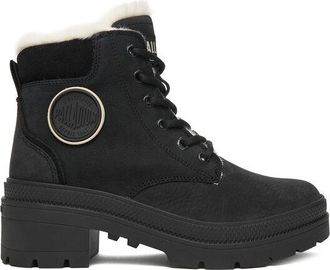 Palladium Schnürschuhe Pallarise Nbk Wl 99527-008-M Schwarz