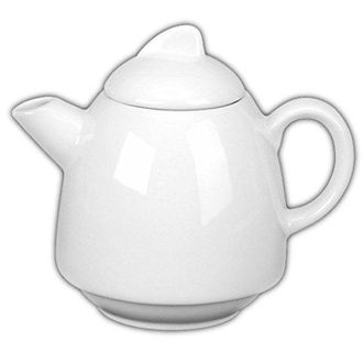 Holst Porzellan PA 151 K Aufsatz- & Portionskanne 0,30 l Palermo, weiß, 9 x 9 x 11 cm