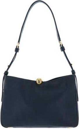 Furla Cuir sac à épaule Sfera Soft Shoulder Bag Grigio Blu bleu gris