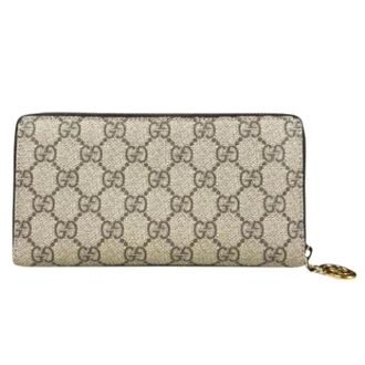 Gucci Porte-monnaie Pre-owned 307982 - Femme - Pre-owned - Beige - Taille: ONE Size