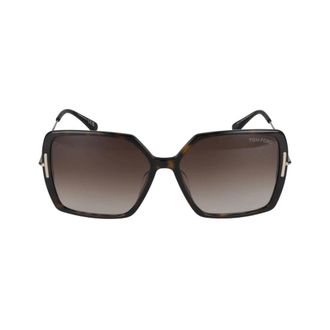 Tom Ford unisex, Accessoires, Brun, Taille: 59 MM Lunettes de soleil &eacute;l&eacute;gantes avec code UPC