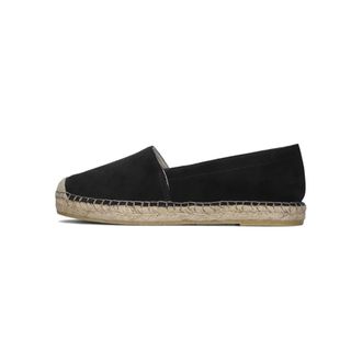 Fred De La Bretoniere Schwarze Espadrilles mit Gewebtem Detail - - Shoes - Damen - Schwarzk - 37 EU