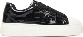 A|X Armani Exchange Sneakers aus Stoff XW001661 AF17477 UC001 Schwarz