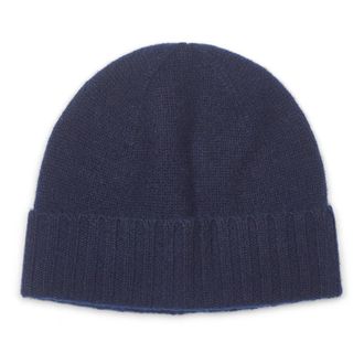 Howard London Fred Cashmere Beanie - - Accessories - Herren - Blau - ONE SIZE