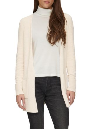 s.Oliver Lange Strickjacke mit Rippbündchen