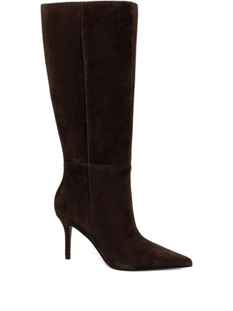 Guess Co bottines Gressa &agrave; bout pointu - Marron
