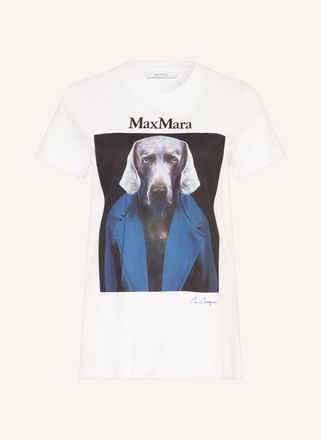 Max Mara T-Shirt Calca weiss
