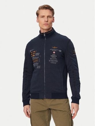 Aeronautica Aeronautica Militare Sweatshirt 261FE2109UF00683 Dunkelblau Regular Fit