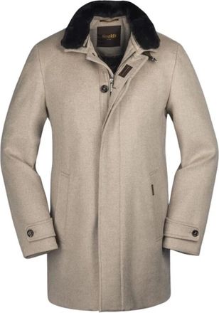 Moorer Homme, Manteaux, Beige, Taille: 2XL Trivor-Bab Coat