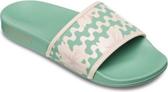Roxy Slippy Sandals for Women Sandalen Frauen 37 Gr&uuml;n