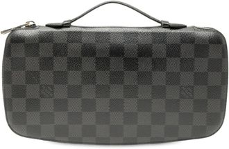 Louis Vuitton Portemonnaie - Damier Graphite Atoll Organizer - Gr. unisize - in Schwarz - für Damen