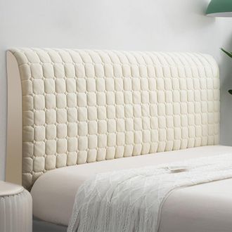 Generic Kopfteilbezug, Kopfteilschutz Überzug Stretch-Staubschutzbezug Für Bettkopfteile Moderner Kopfteilbezug Für Kingsize-, Doppel- Und Einzelbetten Möbels