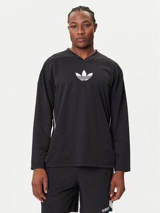 adidas Longsleeve adicolor Mesh JY1307 Schwarz Regular Fit