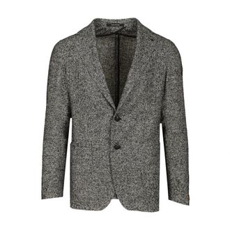 Tagliatore Fil-&agrave;-fil Blazer - - Jackets - Herren - Schwarzk - S