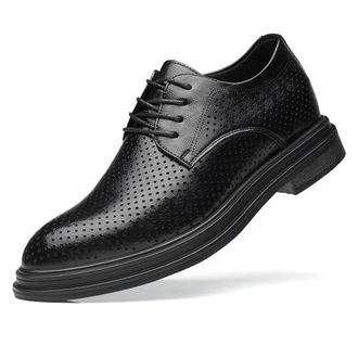 Generic Chaussures en Cuir &agrave; Lacets pour Hommes, Brogues Oxford habill&eacute;es Formelles, Chaussures Confortables avec Talon compens&eacute; pour Affaires, soir&eacute;es, Maria